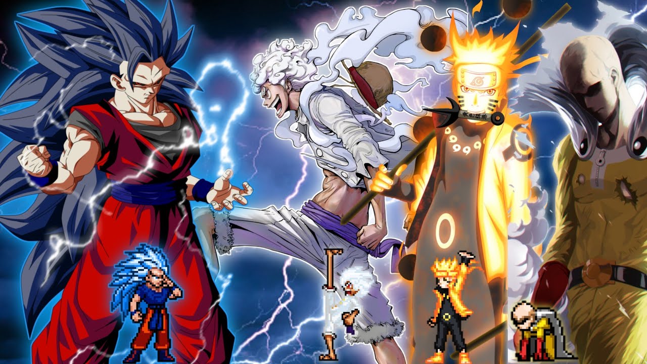 Goku TP 1.5 OP(New) VS Naruto V3 OP & Accurate Saitama OP & TC Luffy OP ...