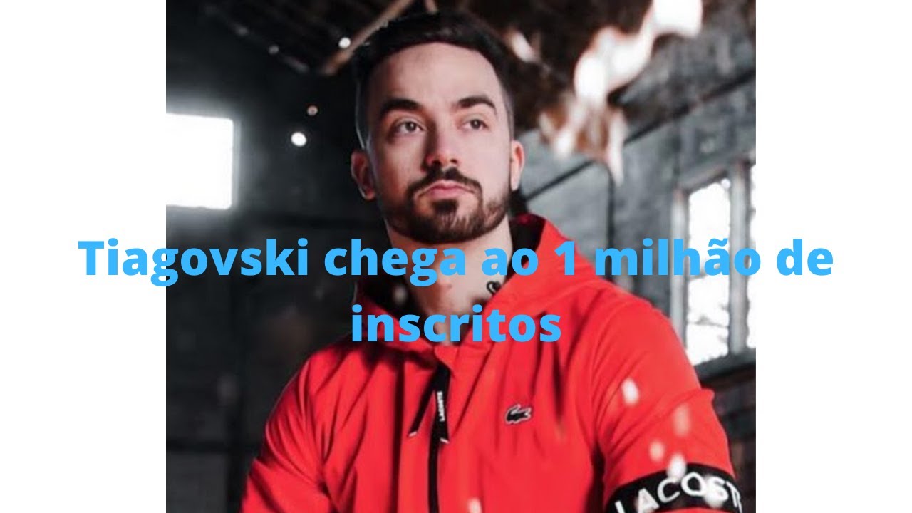 Tiagovski chega ao 1 milhão de inscritos em uma live no instagram - YouTube