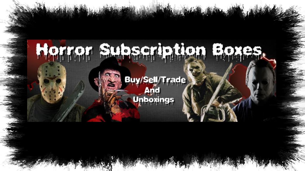 Horror Subscription Boxes - Buy/Sell/Trade - YouTube