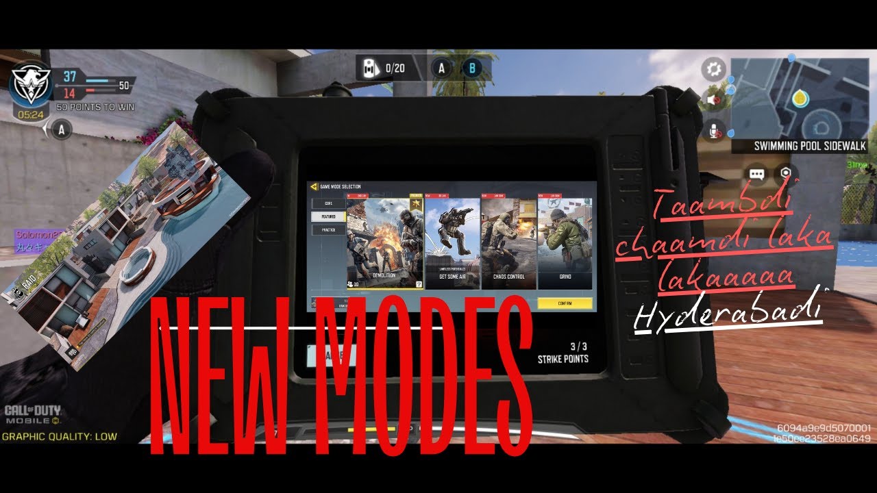 4 New Modes in CODM Featured from Hyderabadi's comments pls for changes ...
