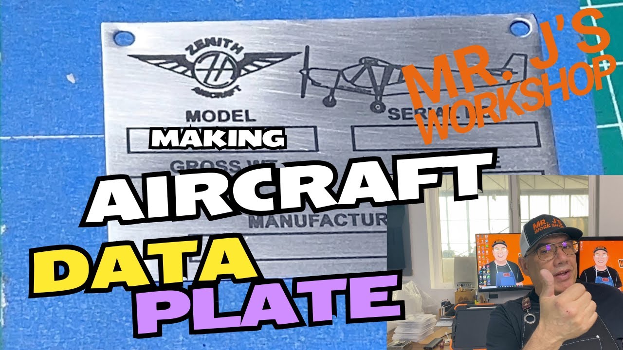 Engraving Data Plate Cermark - YouTube