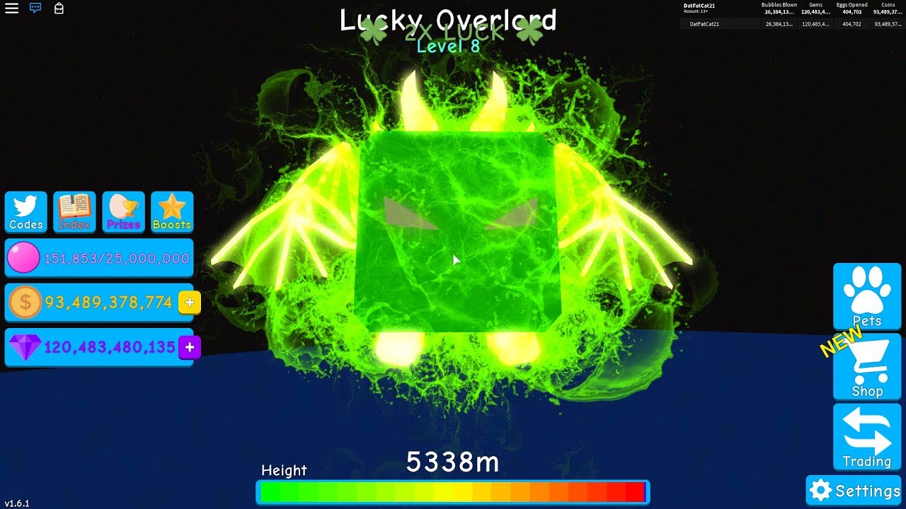 HATCHING THE LUCKY OVERLORD! (BGS) - YouTube