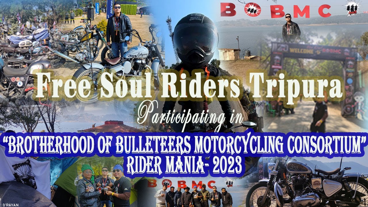 Witness the Free Soul Riders Tripura Motorcycle Club at BOBMC, Rider ...