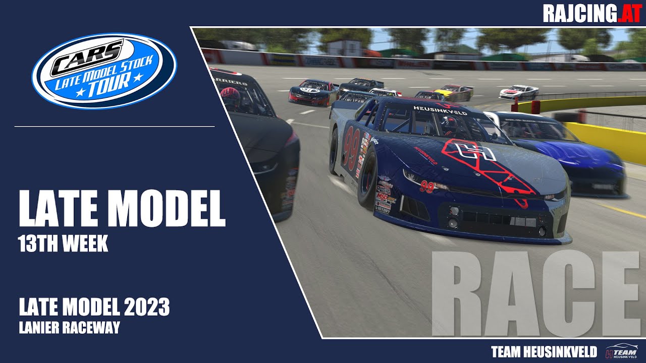 13th Week // Late Model Tour | Lanier Raceway | A. Rajkovic | Onboard ...