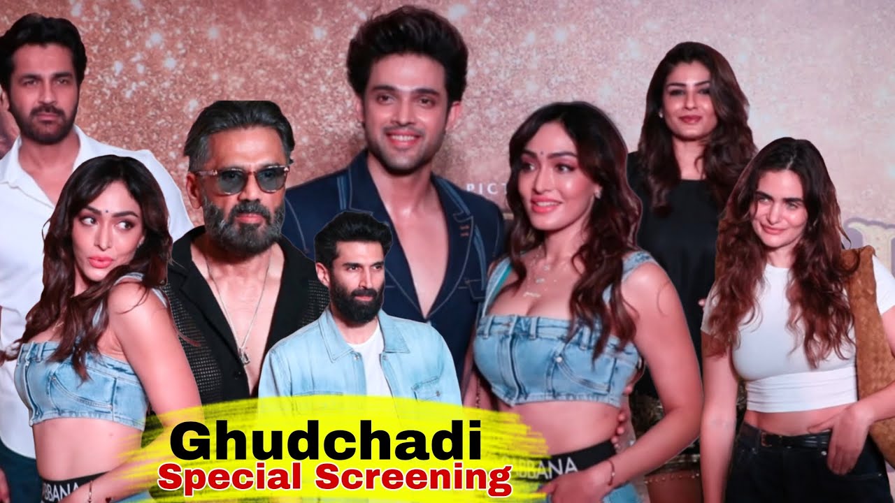 Ghudchadi Special Screening Complete Event | Khushali Kumar, Parth ...