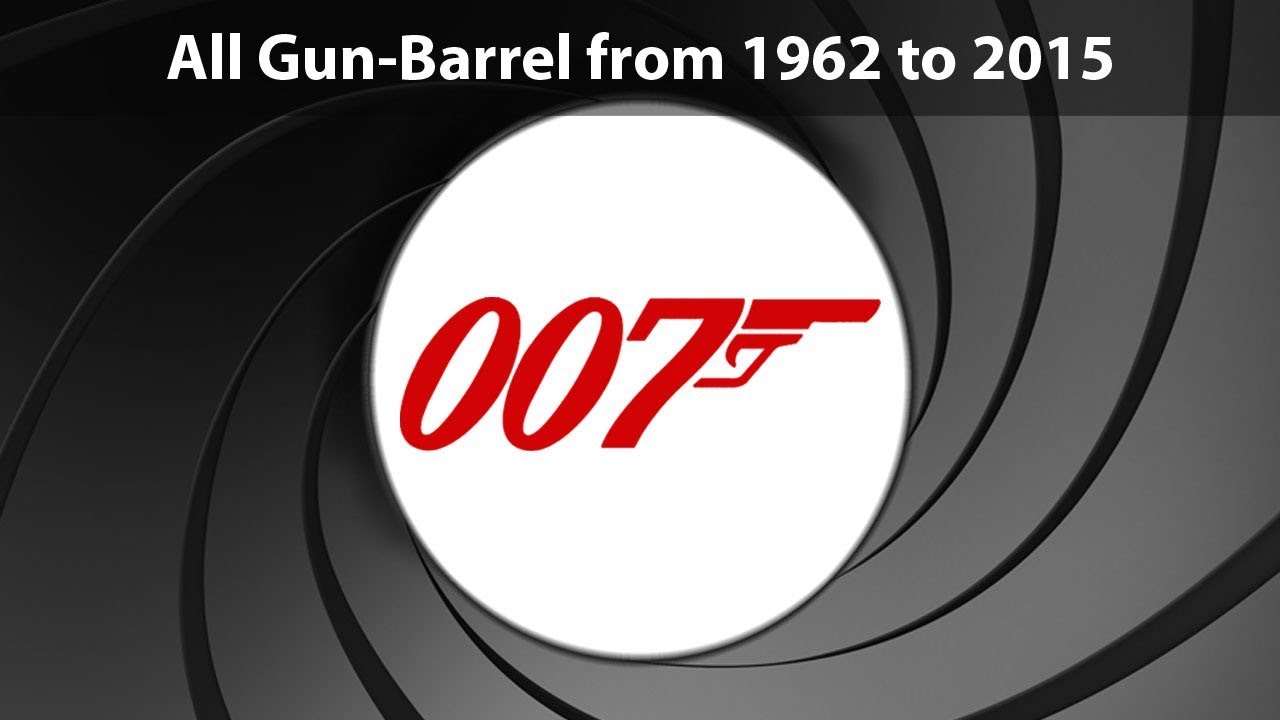 All Gun-Barrel Intros | James Bond | 007 from 1963 to 2015 - YouTube