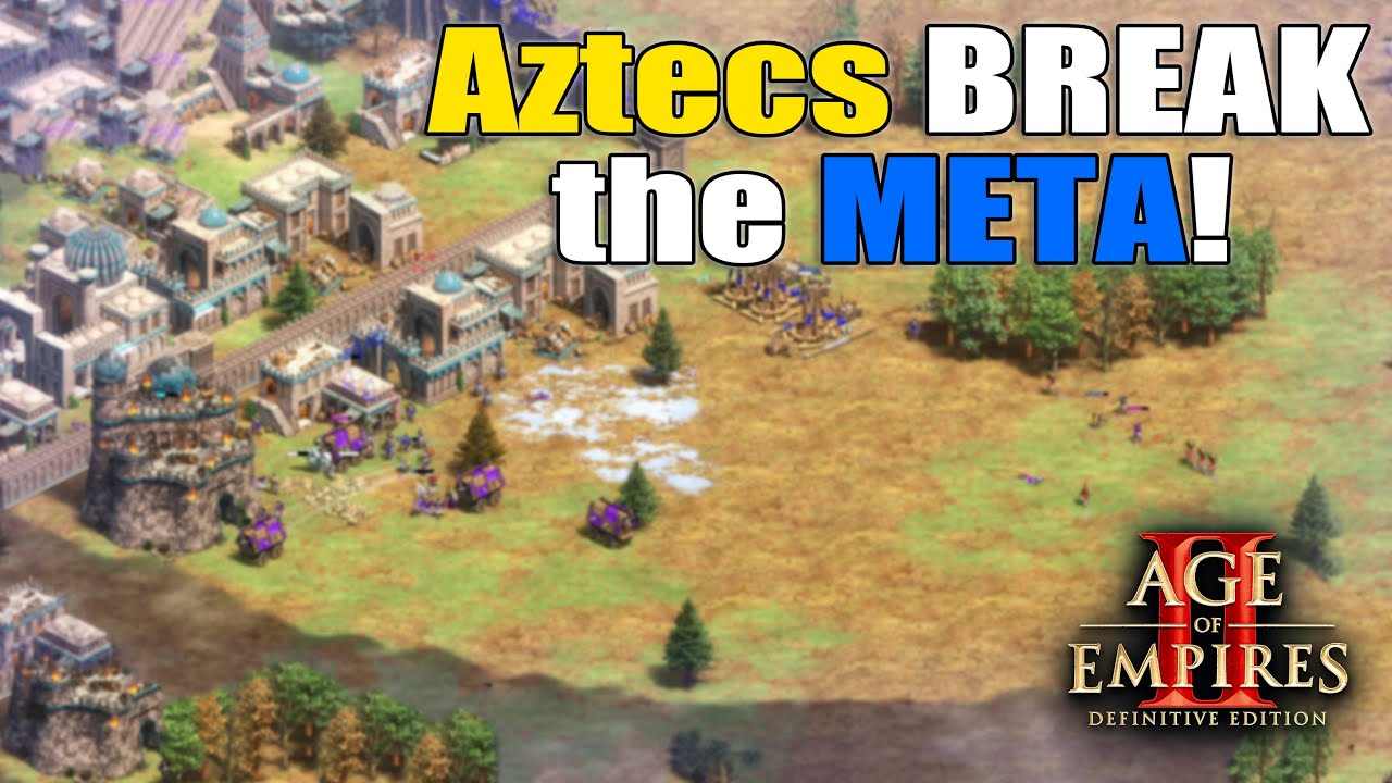 Aztec Eagle Warrior Swarm in 4v4 Aztecs Break the Meta in Age of ...