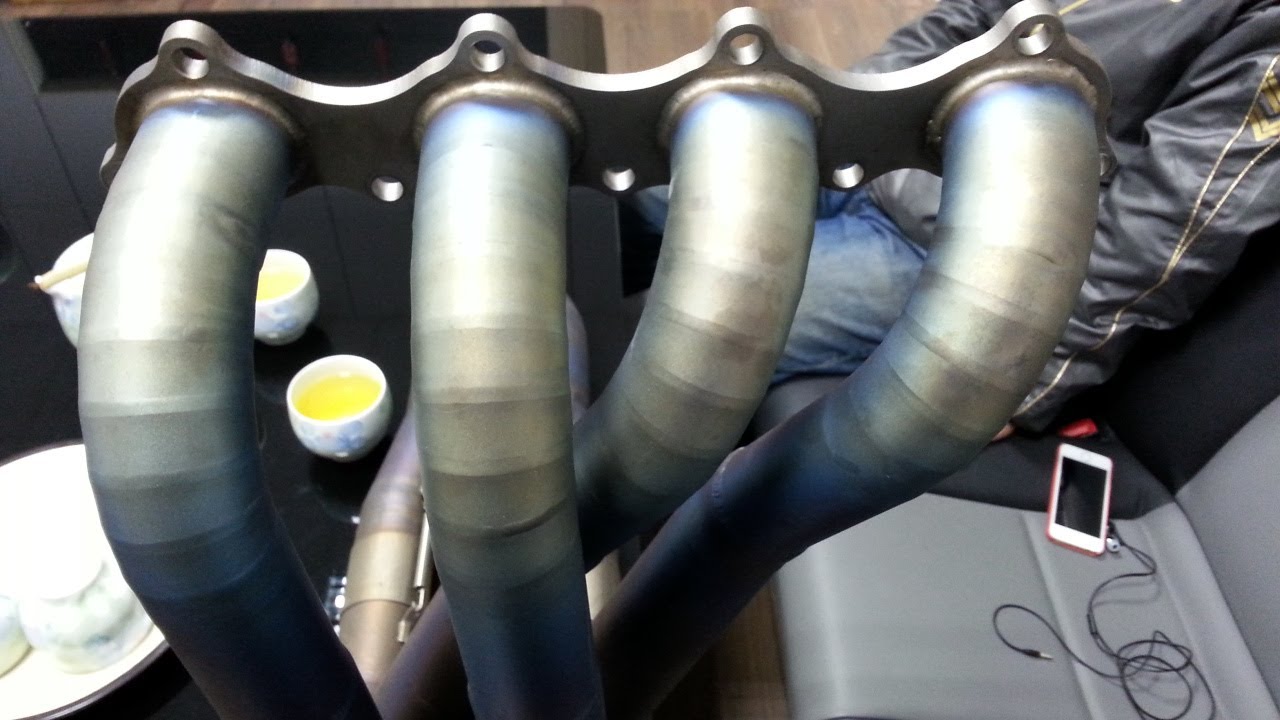 2014 AKMEE Engineering 4-2-1 B16A B18C B20VTEC full titanium header 2.6 ...