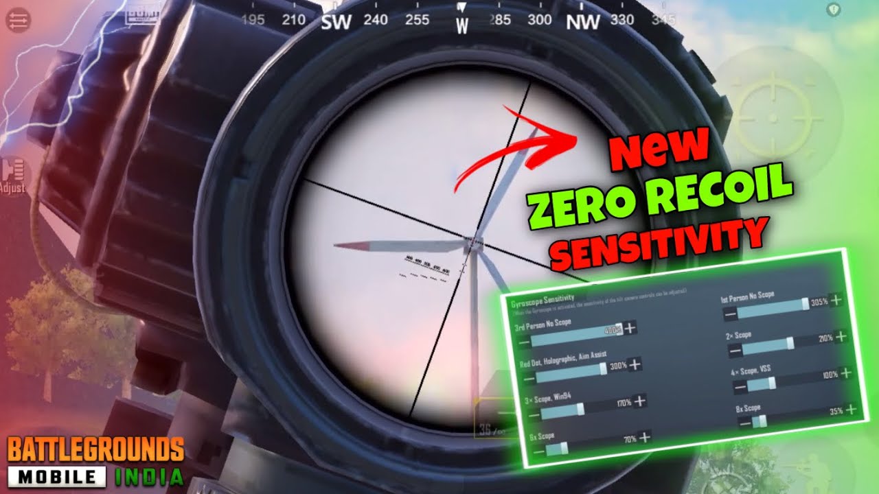 🔥New Best Sensitivity Setting For BGMI & PUBG | Perfect Sensitivity and ...