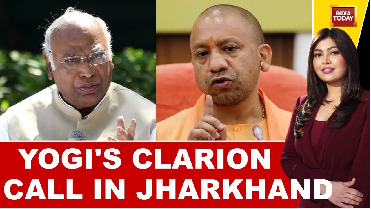 LIVE: Yogi's Clarion Call In Jharkhand | BJP's War Cry Against ...
