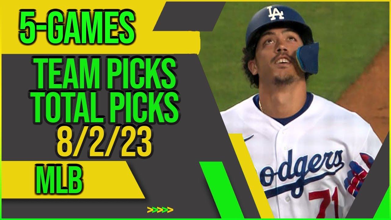 Free Baseball Picks Today 8/2/23 Free MLB Betting Picks - YouTube