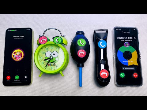 Galaxy a15 vs Clock Alarm vs Blower Phone vs Hair Clipper vs Galaxy Flip incoming call