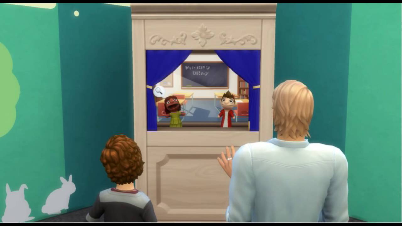 Puppet Show | The Sims 4 Kids Room Stuff - YouTube