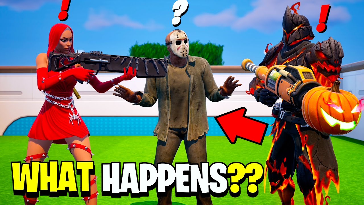 I made All Fortnitemares Bosses meet in Fortnite! - YouTube