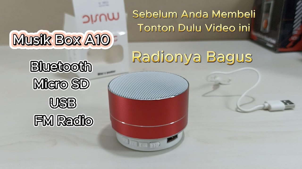 Musik Box Harga 30 Ribuan Bisa Seperti ini, Speaker Bluetooth A10 Mini ...