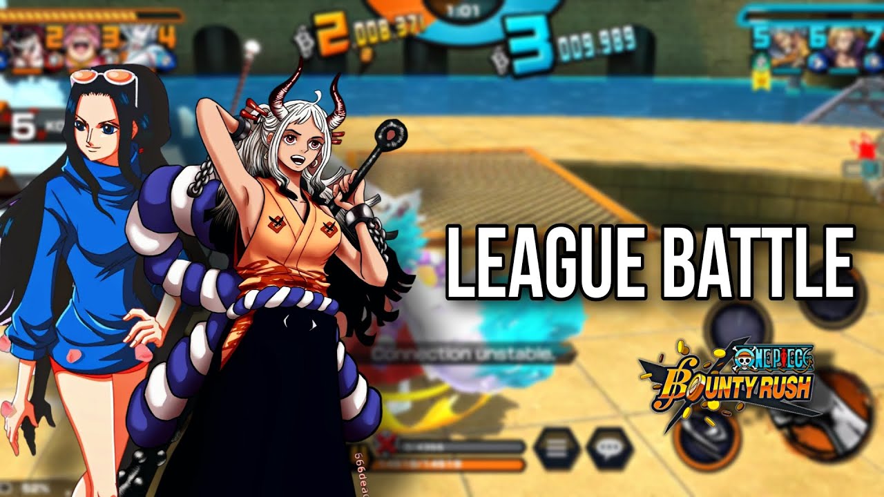 yamato & robin | league battle | one piece | bounty gameplay | - YouTube