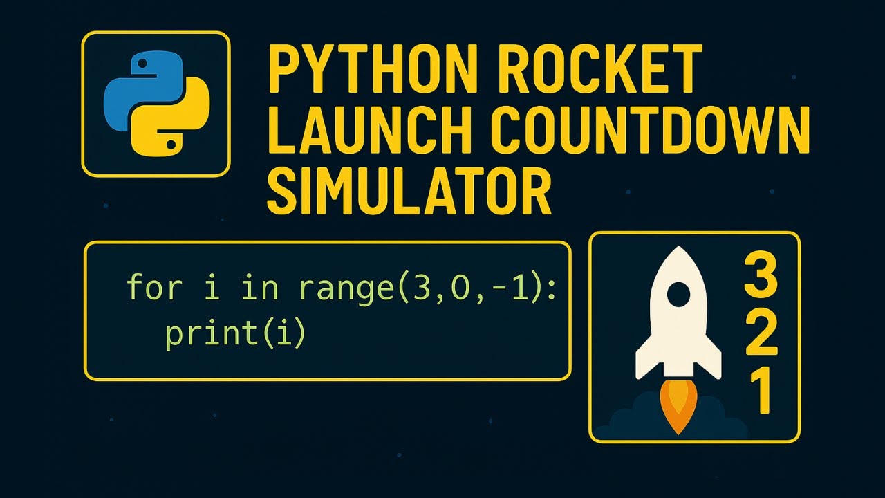 Example - 2 : Rocket Launch Countdown Simulator - YouTube