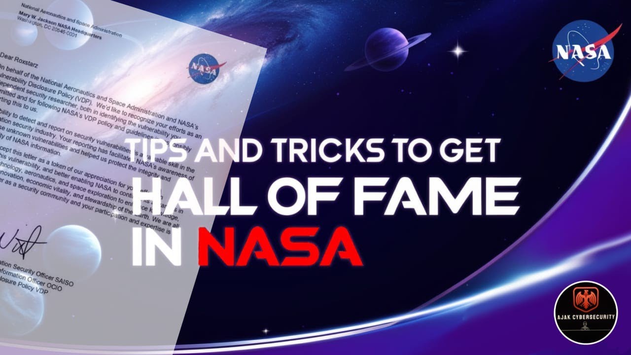 Tips and Tricks to get Hall of fame in NASA😍|| NASA Appreciation Letter ...