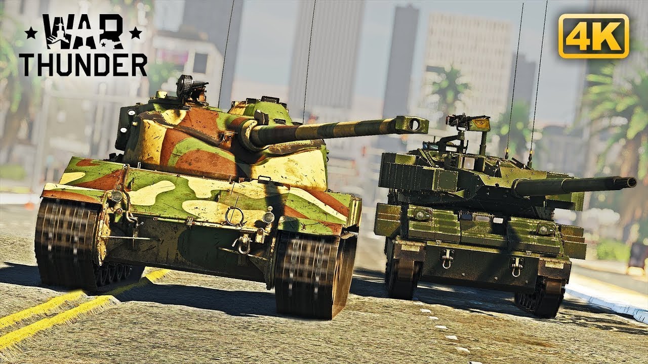 Intense Realistic Tank Battles | War Thunder | PC Game | "4K"| 60FPS ...