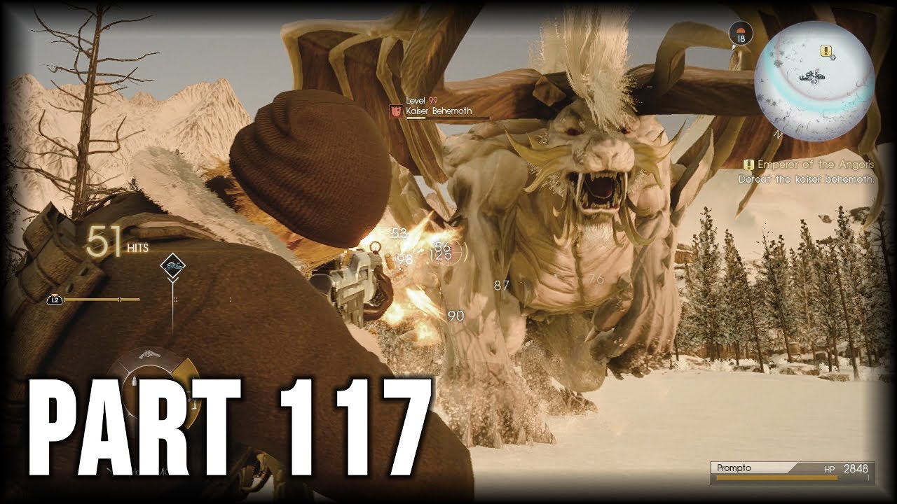 Final Fantasy XV - 100% Walkthrough Part 117 [PS4] – Episode Prompto ...