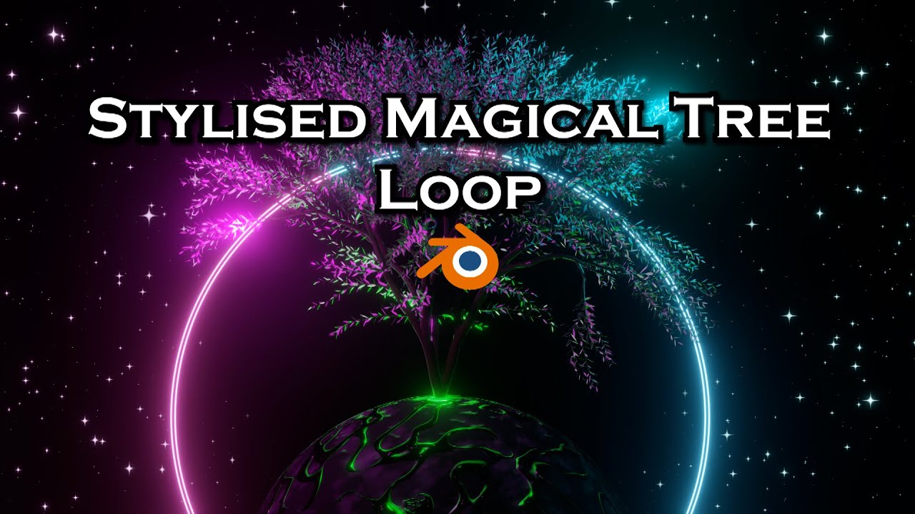 Magical Stylized Tree Loop (Easy) - Blender Tutorial - YouTube