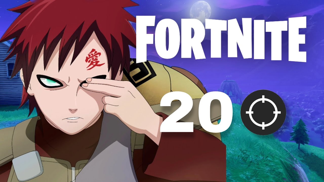 20 KILLS GAARA SKIN FORTNITE | shahrukh_1412 - YouTube