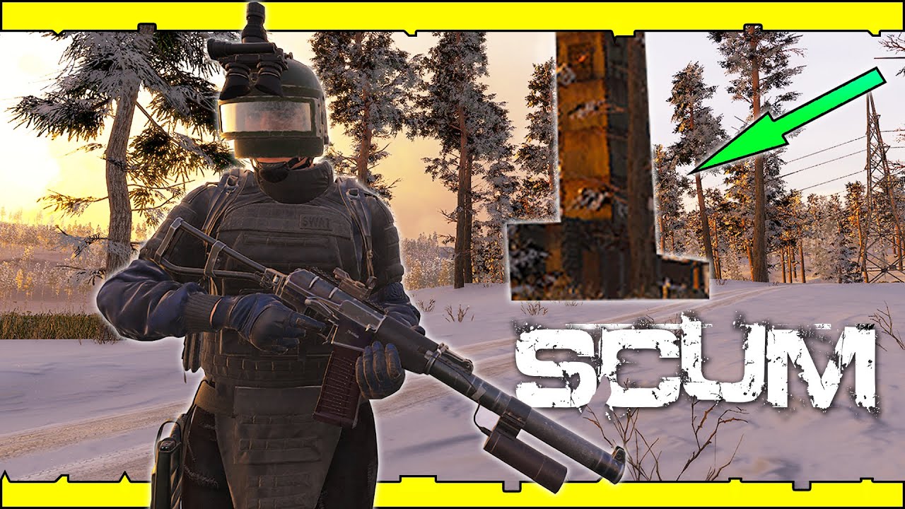 I Did Not Expect To See THIS Next To The Outpost - SCUM Gameplay - YouTube
