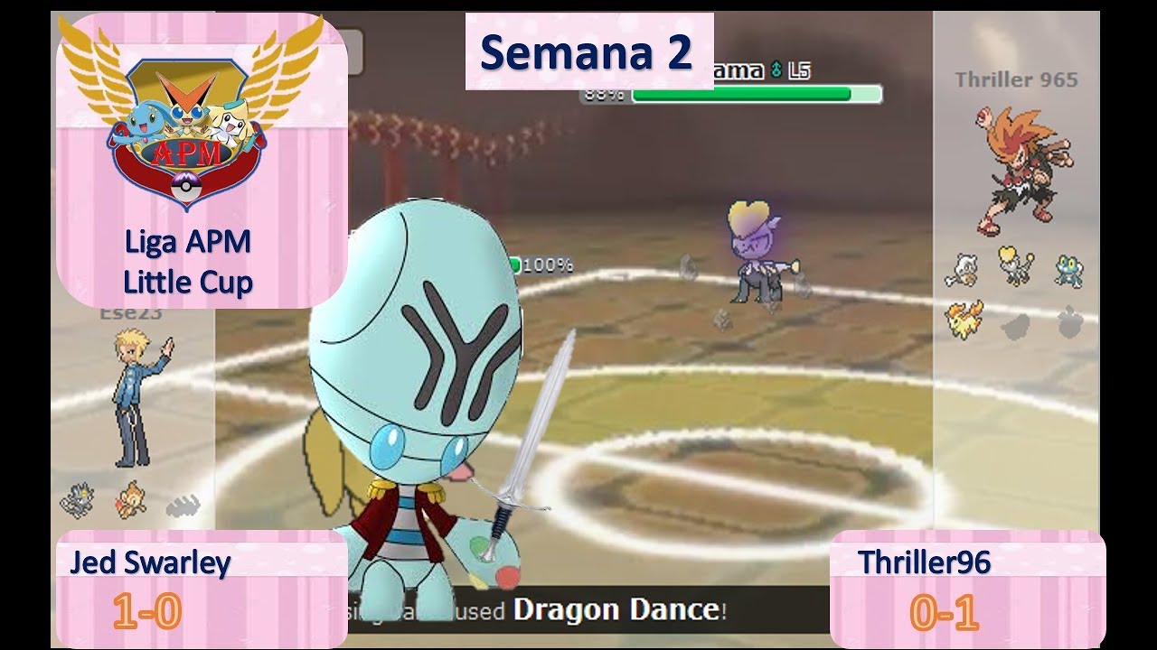 Caballeros & Dragones | APM LC S2 | Vs Thriller | Pokemon Showdown ...