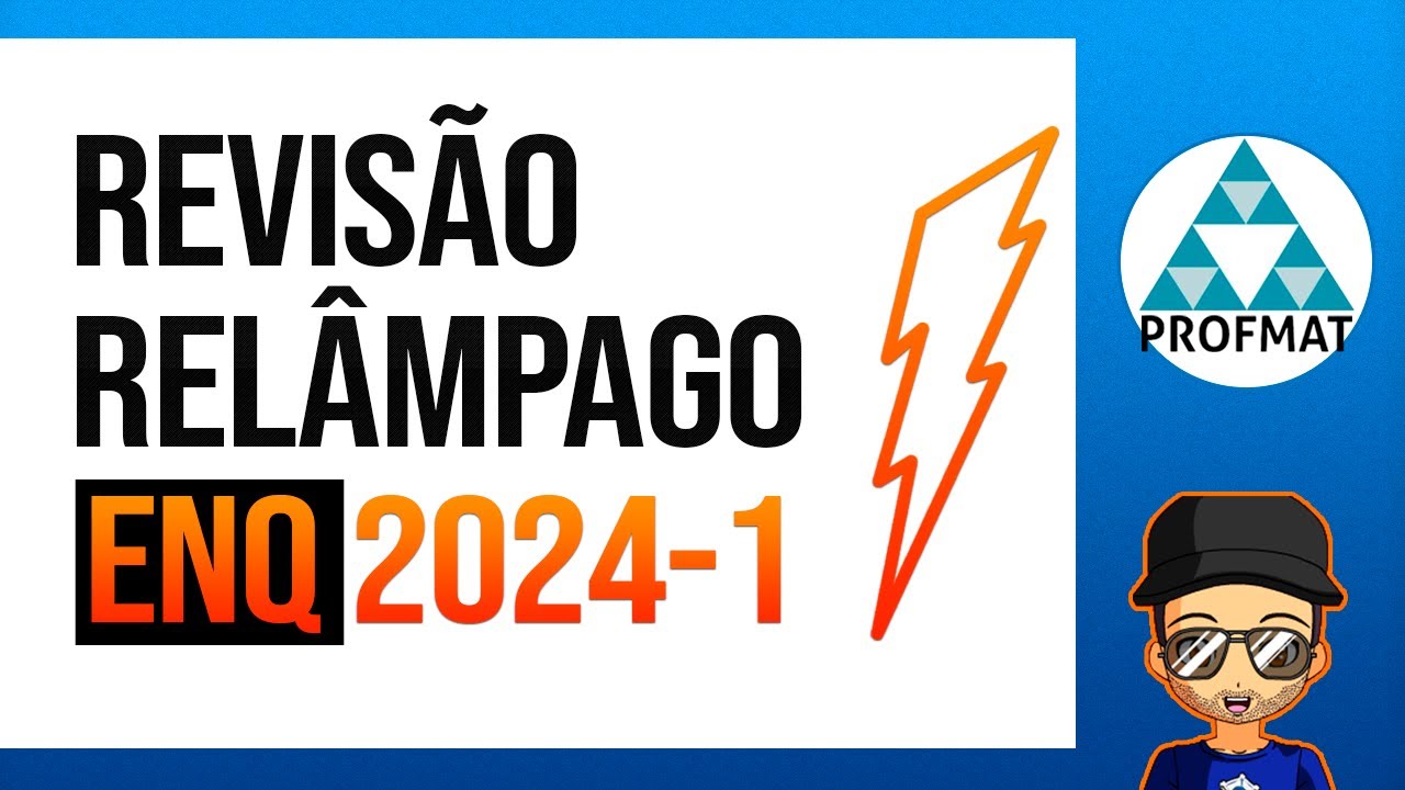 Profmat Enq 2024-1 Revisão Relâmpago - YouTube