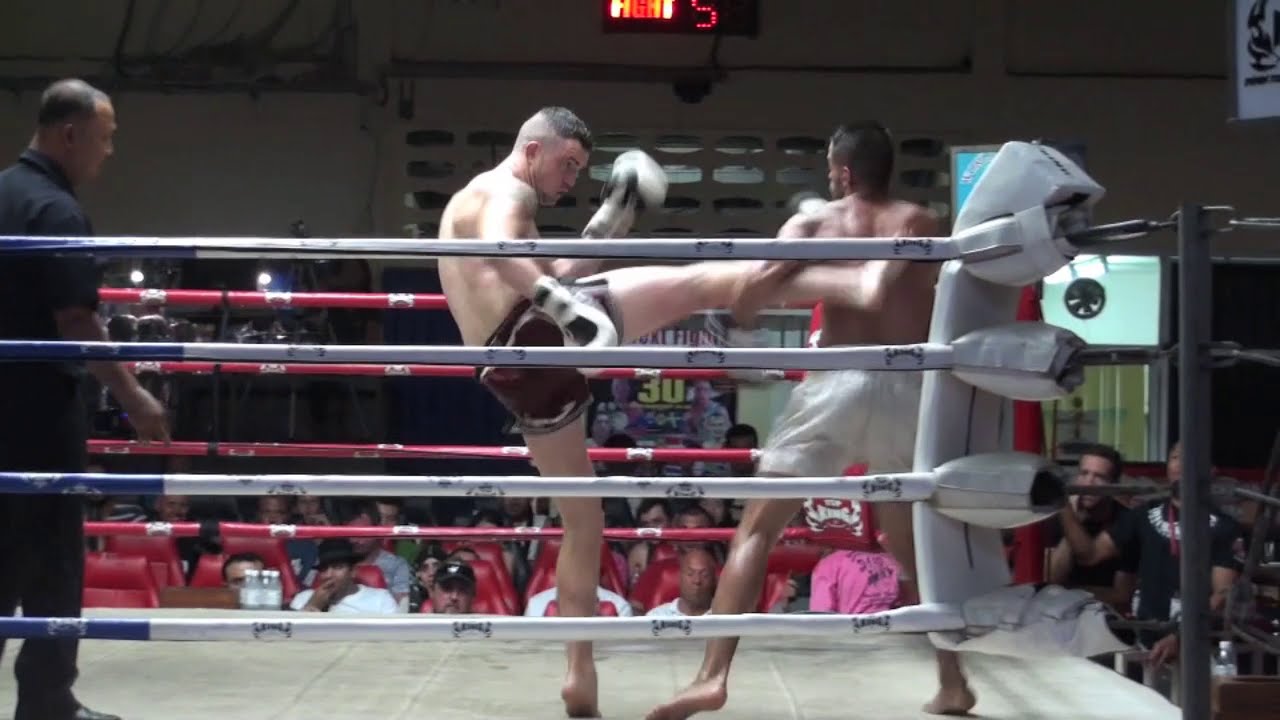 James Heelan (Tiger Muay Thai) vs Kaber (Patong Stadium Gym) @ Patong ...
