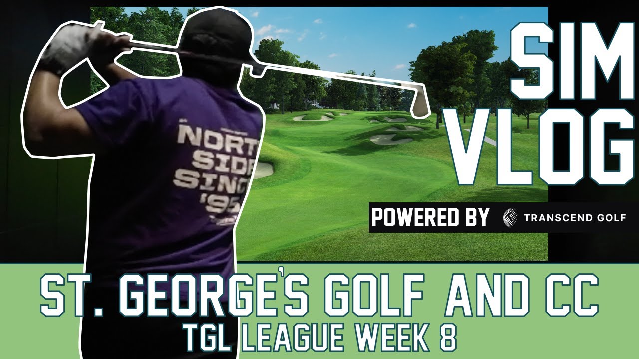 St George's Golf & CC | TGL League - Week 8 | Trackman Vlog - YouTube