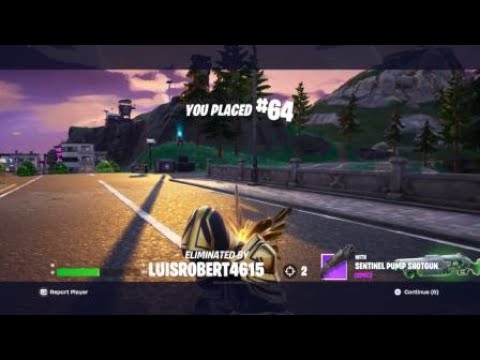 Fortnite LUISROBERT4615 Sentinel Pump Shotgun Hive Hideaway* - YouTube