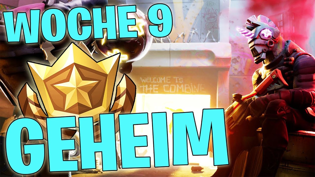 Geheimer Battle Stern Woche 9 Season X ☆ Level Up ☆ Fortnite Battle