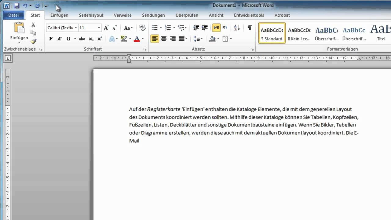 Word 2010 - Geschützten Bindestrich verwenden - YouTube
