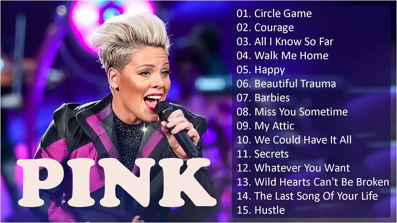Pink Songs- Pink Greatest Hits 2022 - YouTube Music