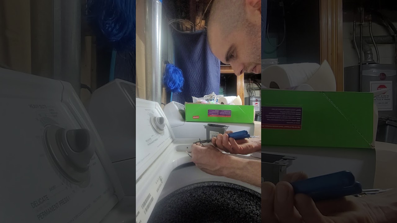 redneck 101 washing machine lid switch bypass - YouTube