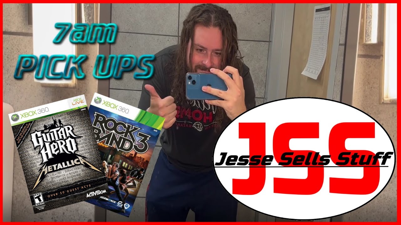 GETTING VIDEO GAMES AT 7AM!?!? - Video Game Resale - YouTube
