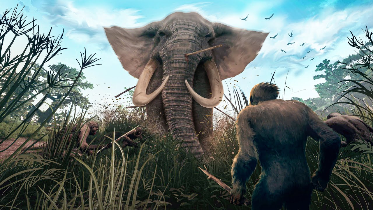 Its Time to Hunt a Prehistoric Elephant With the Troop! - YouTube