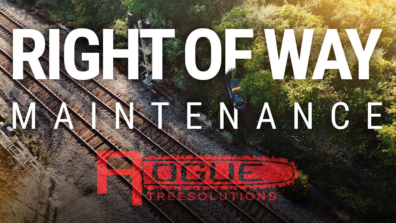 Right Of Way Maintenance - Rogue Tree Solutions - YouTube