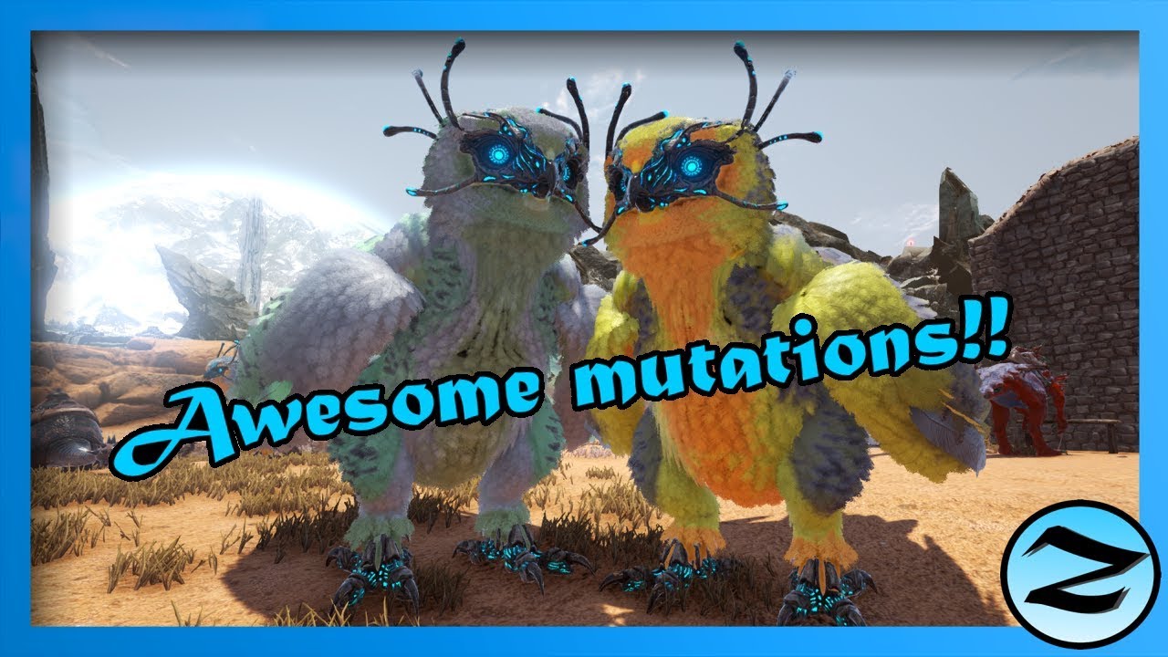AWESOME NEW MUTATIONS!! SNOW OWL BREEDING!! | ARK: Extinction | DLC ...