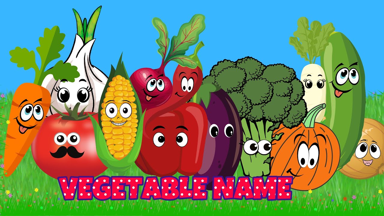 Fun with Veggies | Vegetable Fun | Vagetable Name | Learning With ...