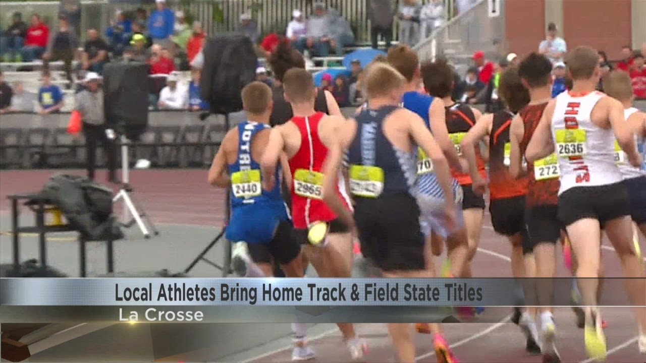 Local Athletes Bring Home Track & Field State Titles - YouTube