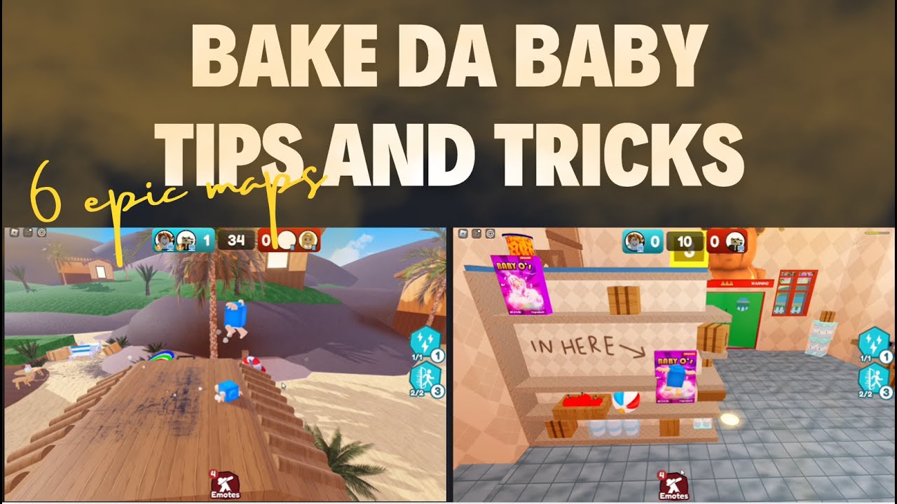 Roblox Baka da Baby / Bathe da Baby Tips and Tricks - YouTube