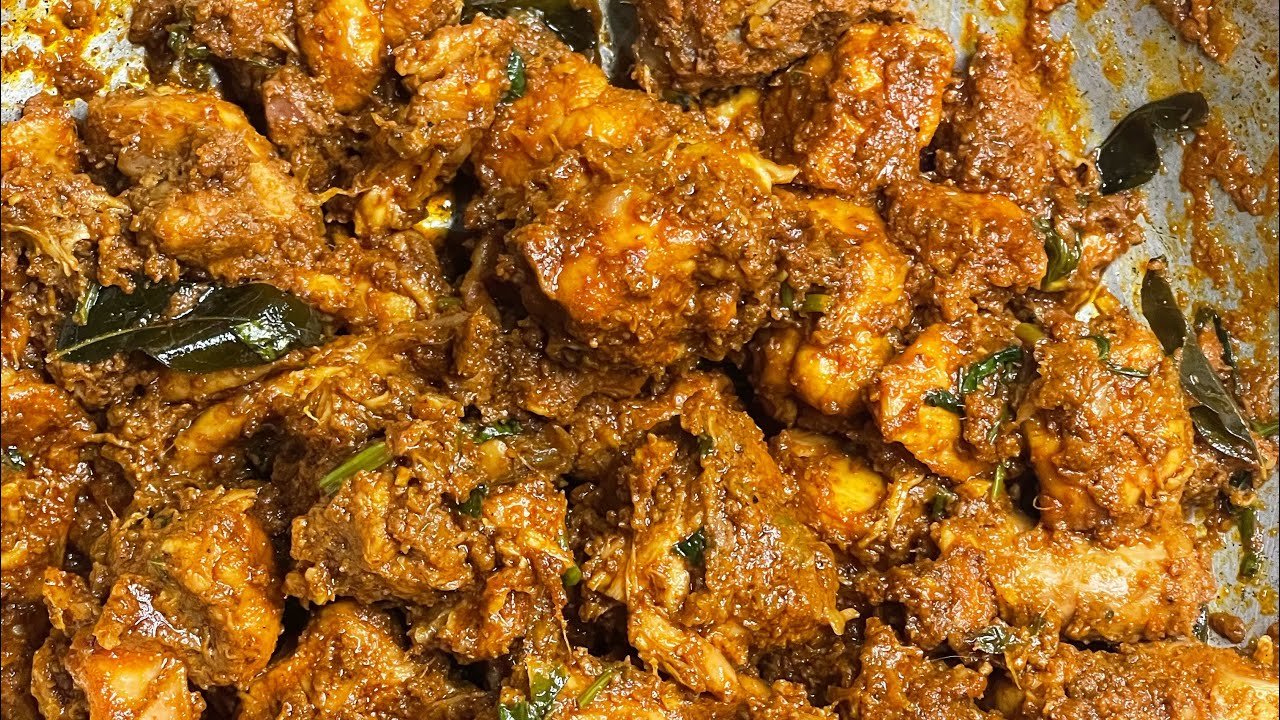 CHICKEN FRY CURRY in few steps - YouTube