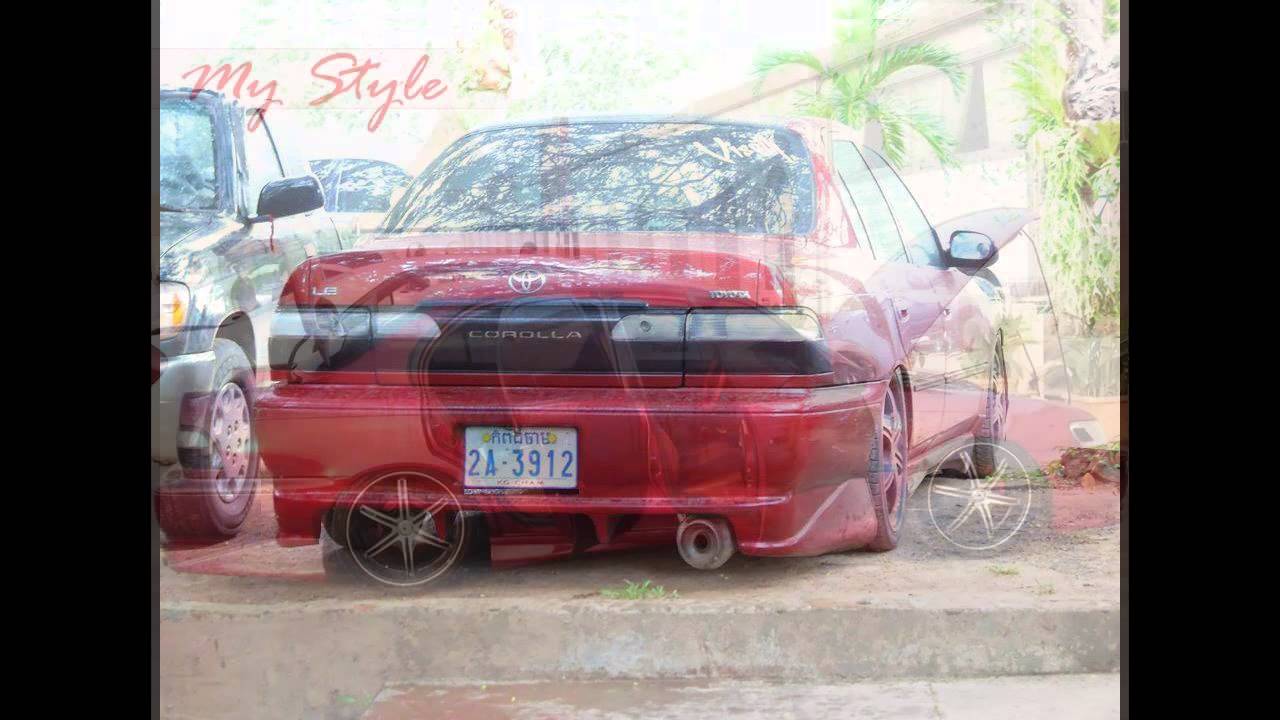 Corolla 1994 LE full bodykit with 17"Rim - YouTube