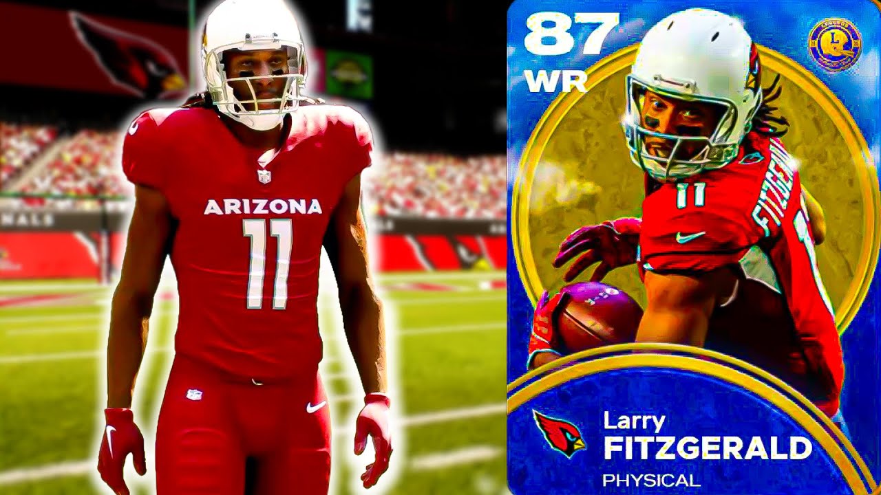 Legends Larry Fitzgerald is INSANE in Madden 26! - YouTube