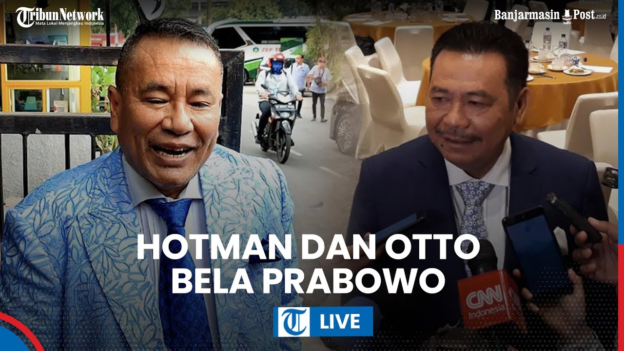 🔴 Hotman Paris dan Otto Hasibuan Kini 'Dipersatukan' oleh Prabowo-Gibran - YouTube