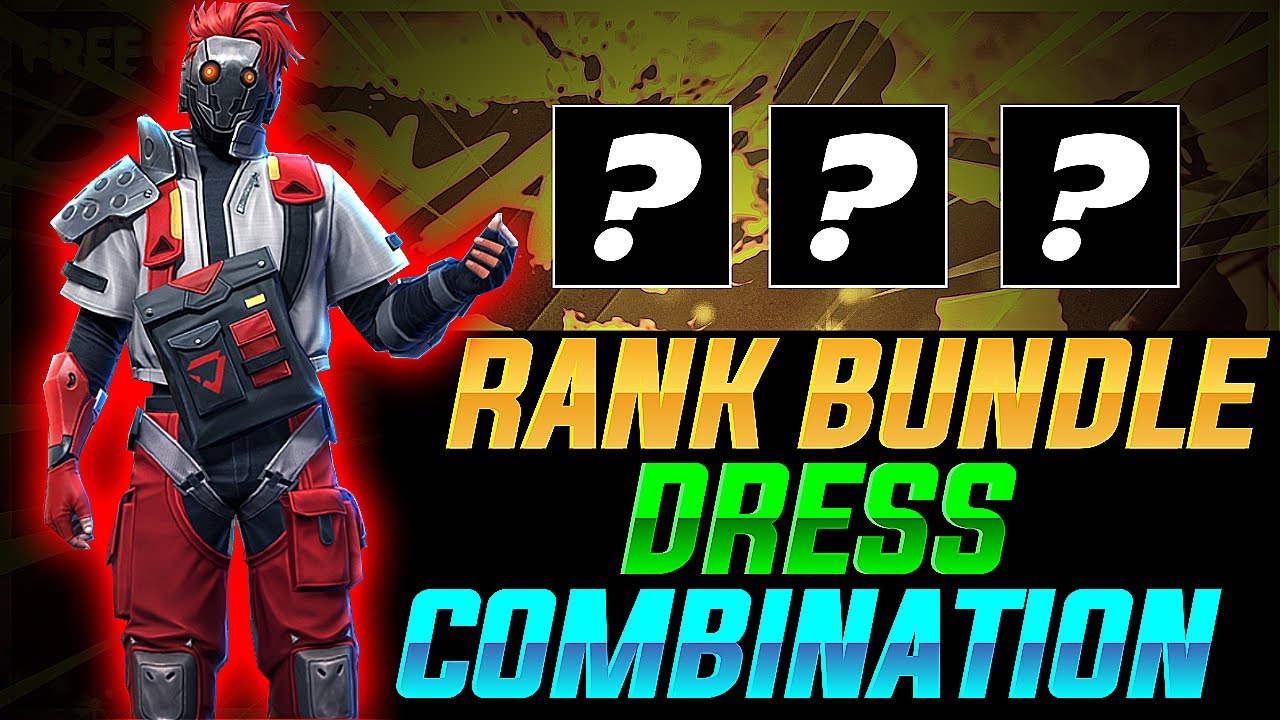 FREE FIRE RANK TOKEN BUNDLE FREE DRESS COMBINATION || NO TOP UP DRESS ...