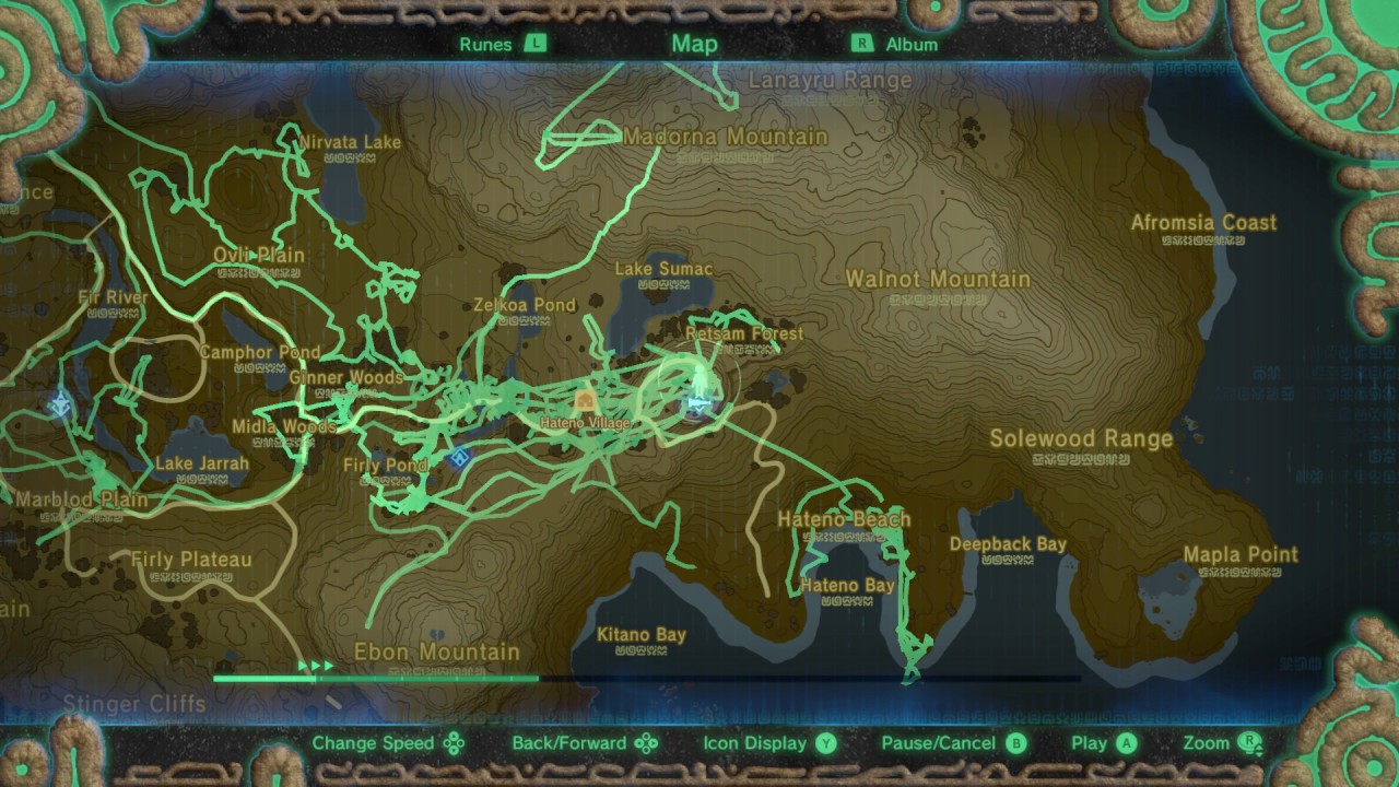 My First 100 Hours of Zelda - Hero's Path - Zelda: Breath of the Wild ...