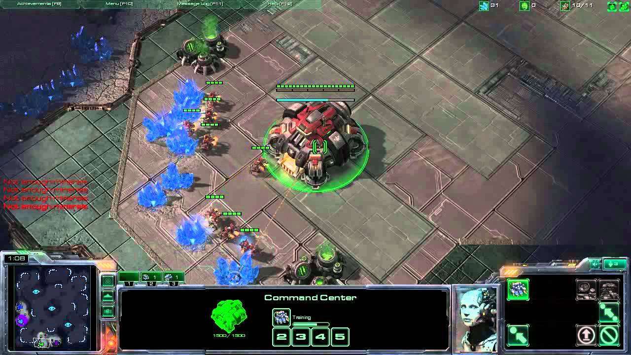 Starcraft 2 - SCV Babies - YouTube